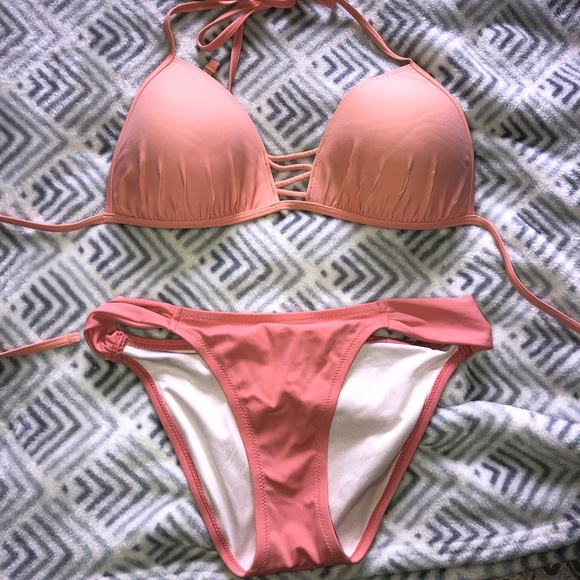 Swim | Peach Swimsuit | Poshmark
